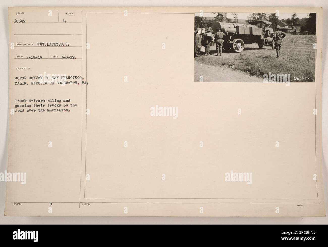 Oiling trucks hi-res stock photography and images - Alamy