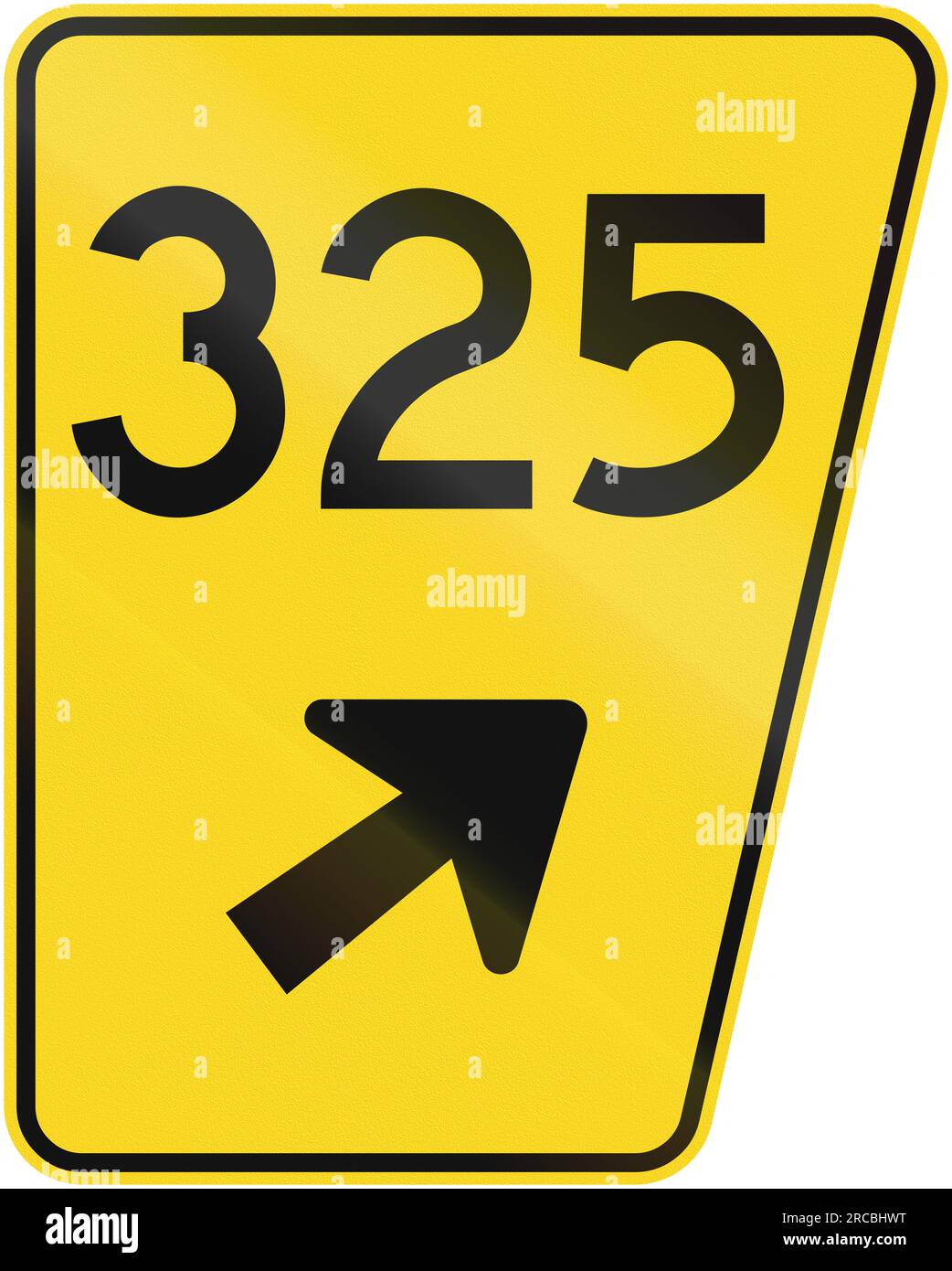 Guide and information road sign in Quebec, Canada - Road number of exit ...