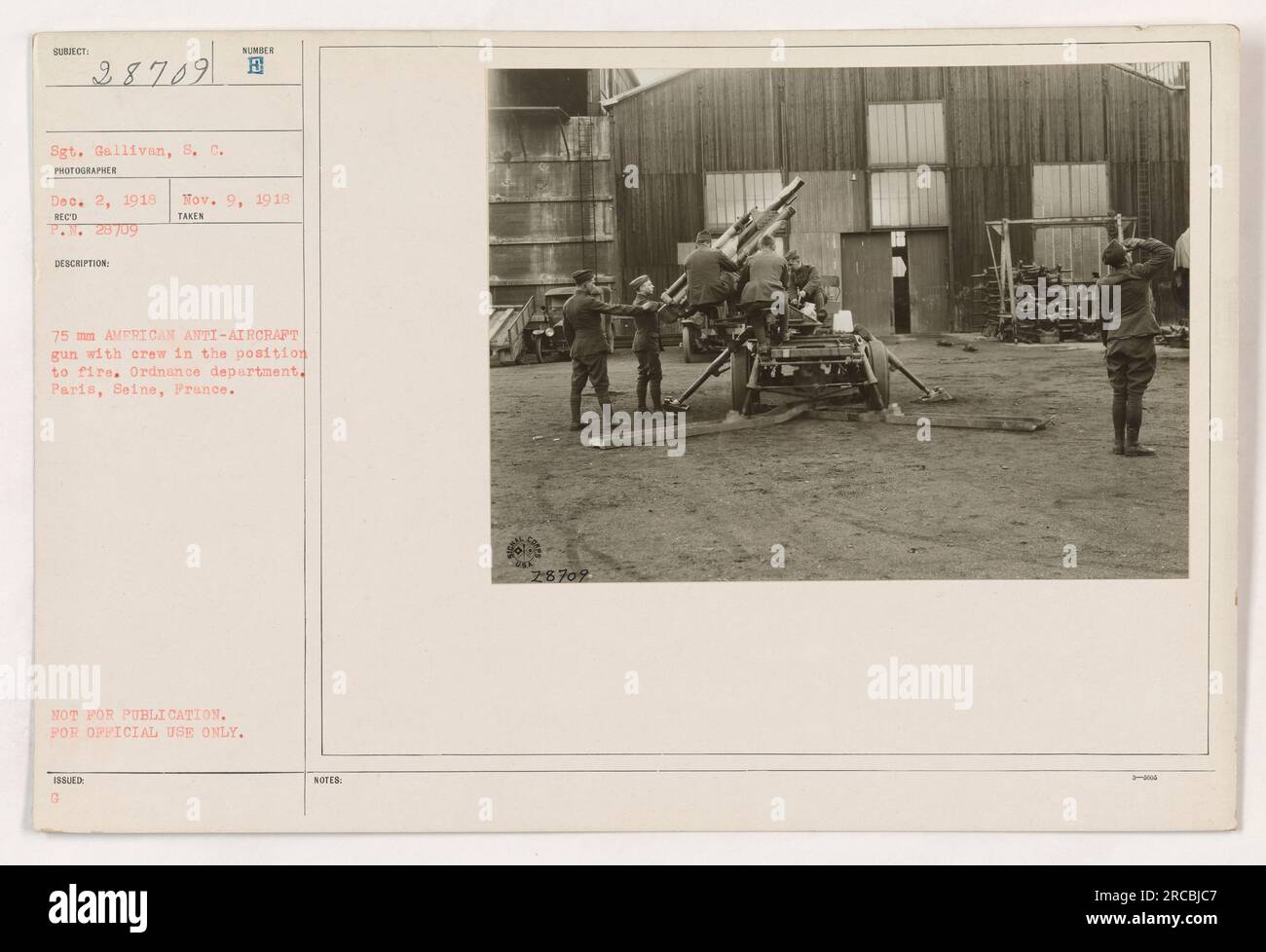 75 mm american anti aircraft gun hi-res stock photography and images ...