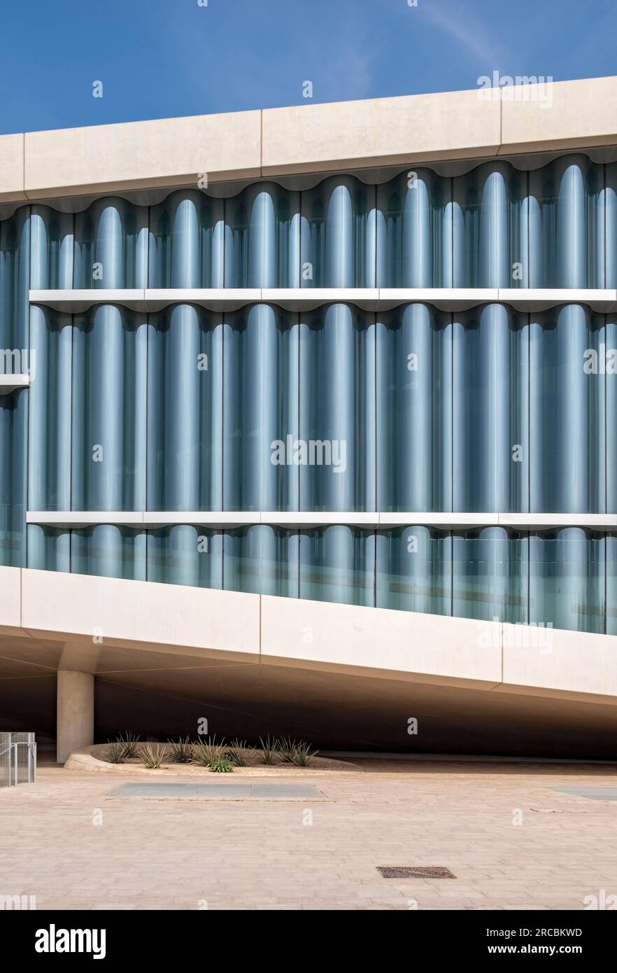 Qatar National Library building in Doha, Qatar Stock Photo - Alamy
