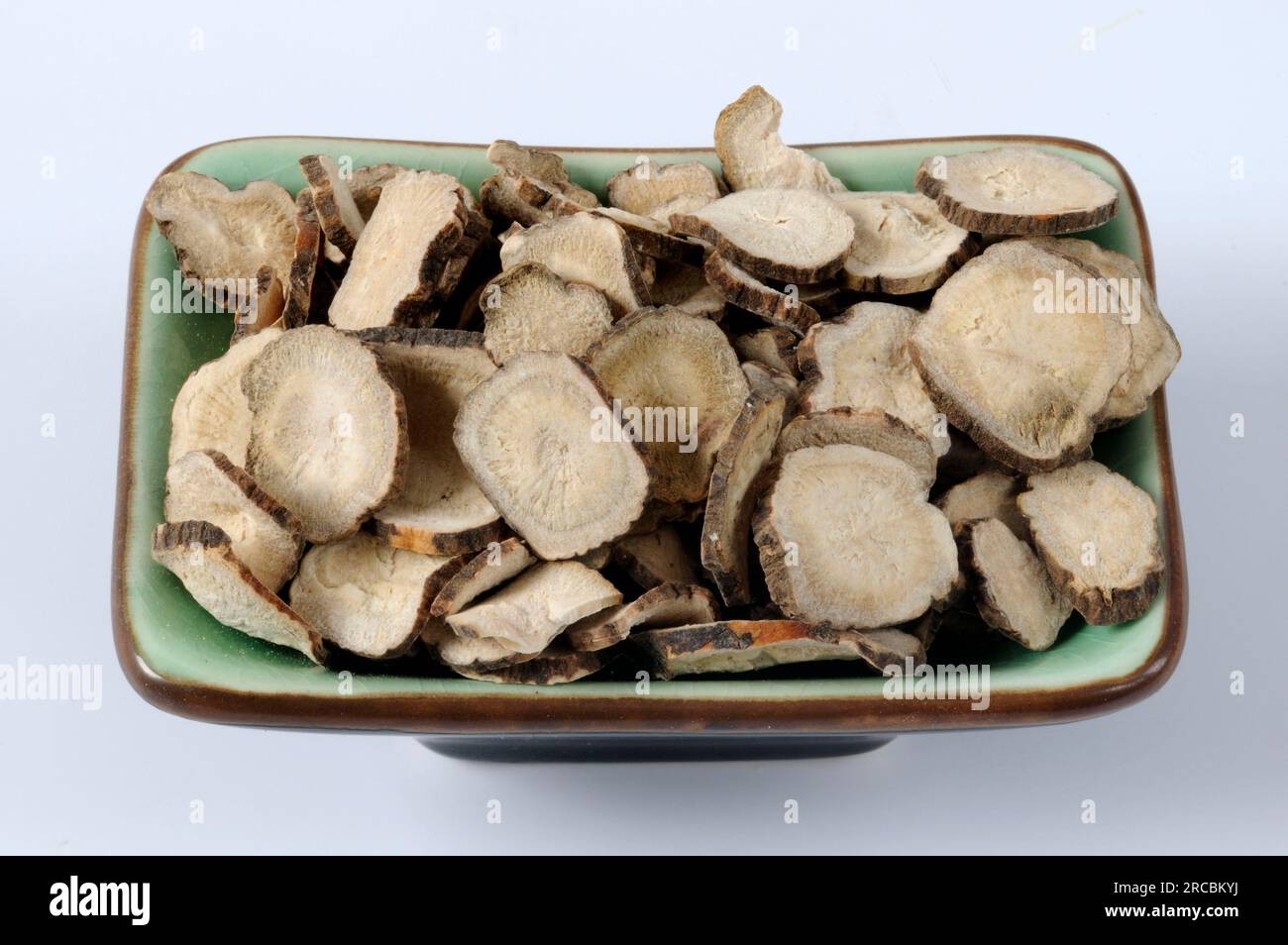 Red peony root (Paeoniae Radix Rubra), cut out, object Stock Photo - Alamy