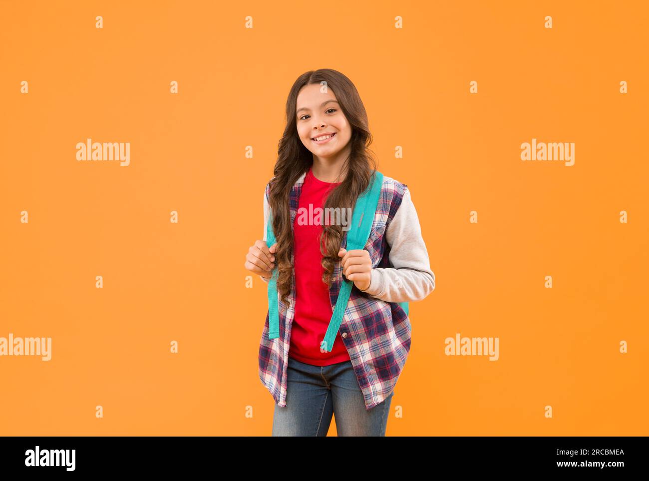 Childhood is full of learning. Happy child back to school. Basic ...