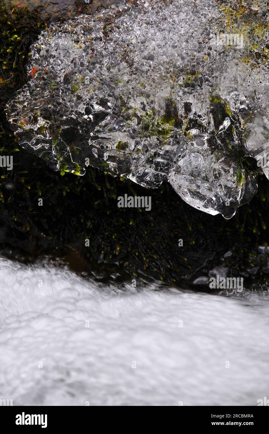 Clear ice texture hi-res stock photography and images - Alamy