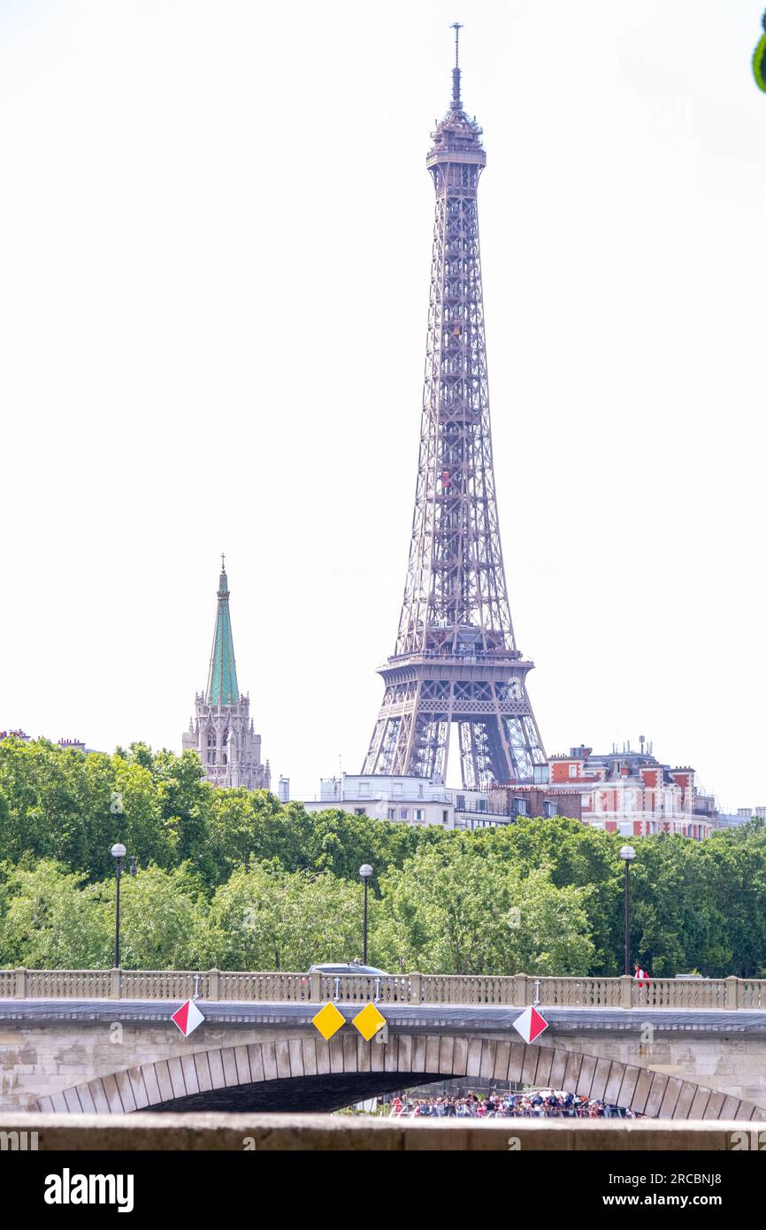 Amazing view footage taken with a camera during my trip to Paris Stock ...