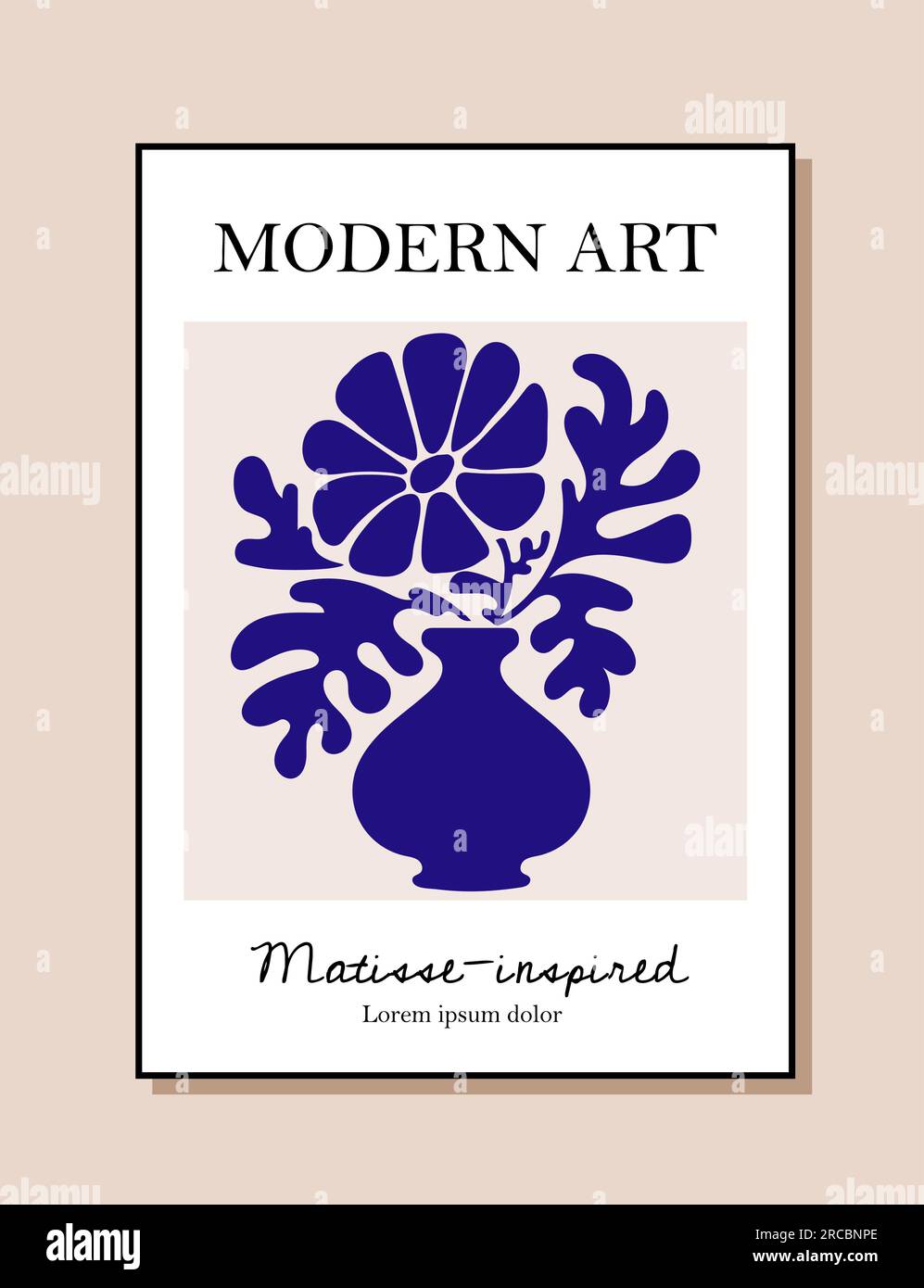 Matisse inspired modern art concept Stock Vector Image & Art - Alamy