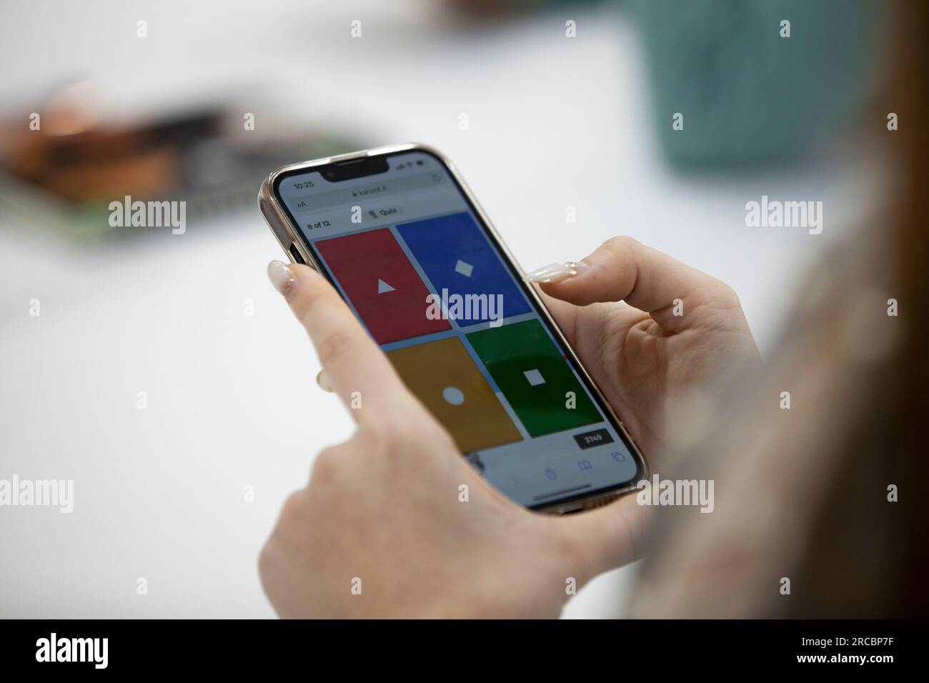 Quiz question interface game hi-res stock photography and images - Alamy