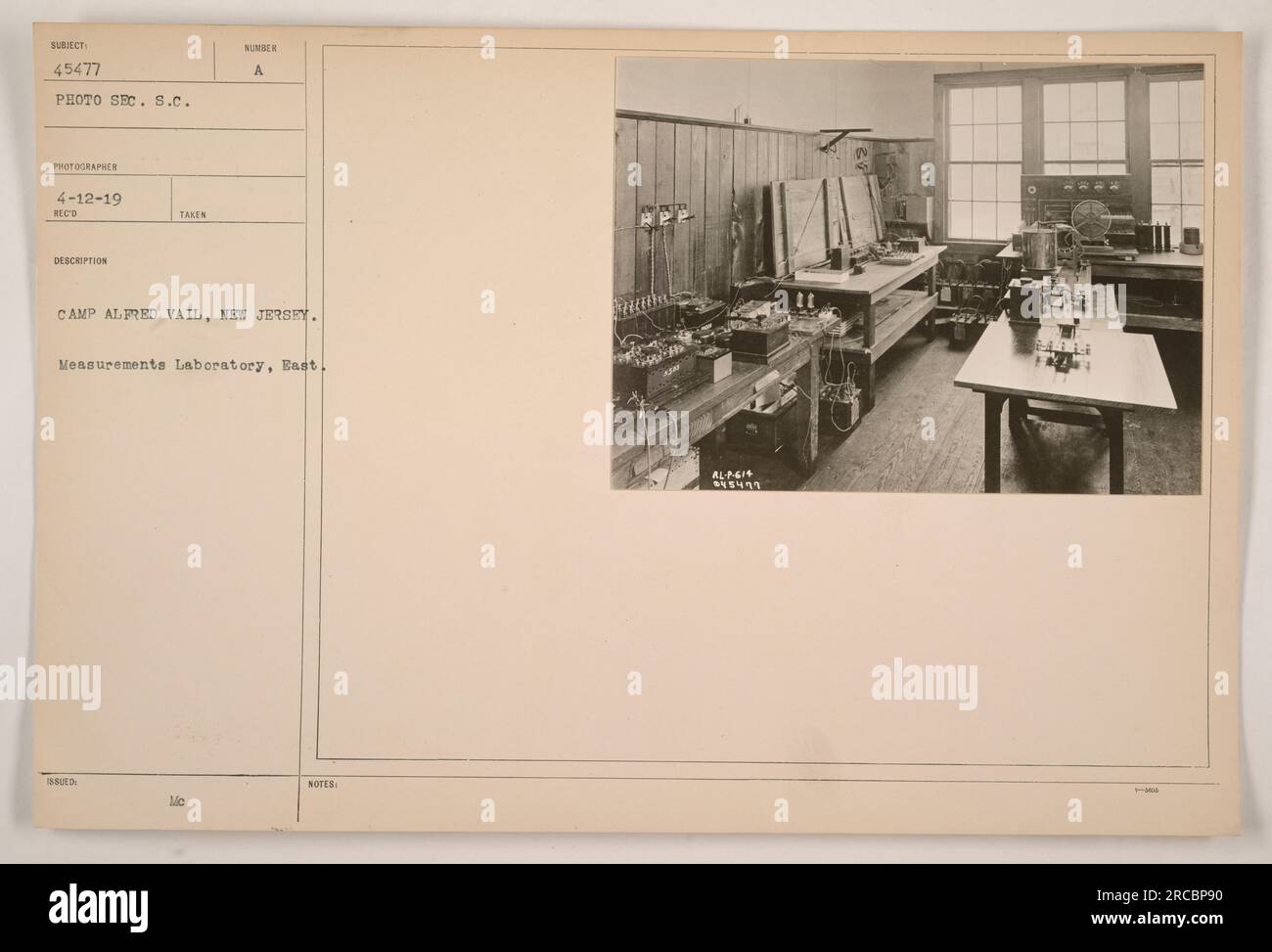 The image shows the Measurements Laboratory, located in Camp Alfred ...