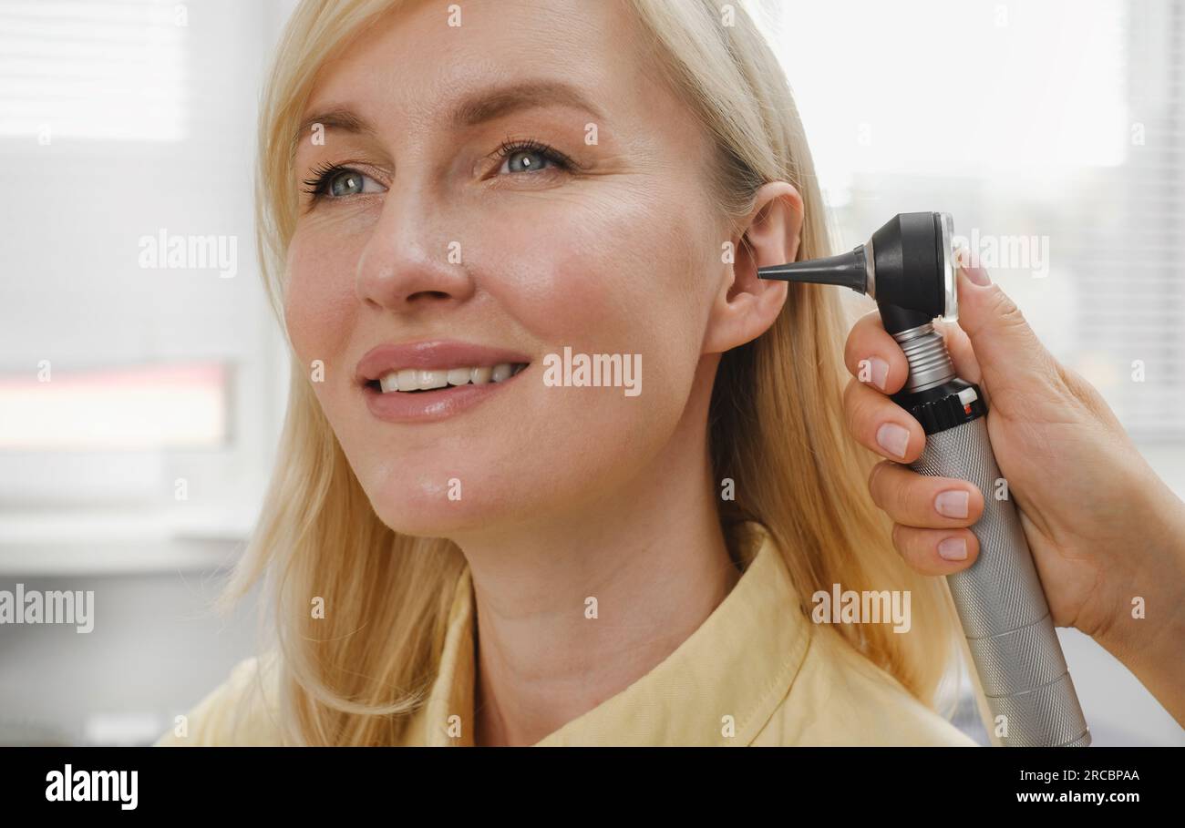 Ent check hi-res stock photography and images - Alamy