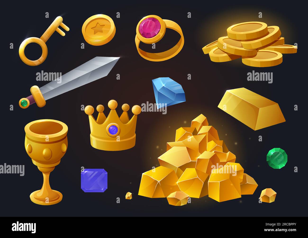 Ancient gold jewellery Stock Vector Images - Alamy