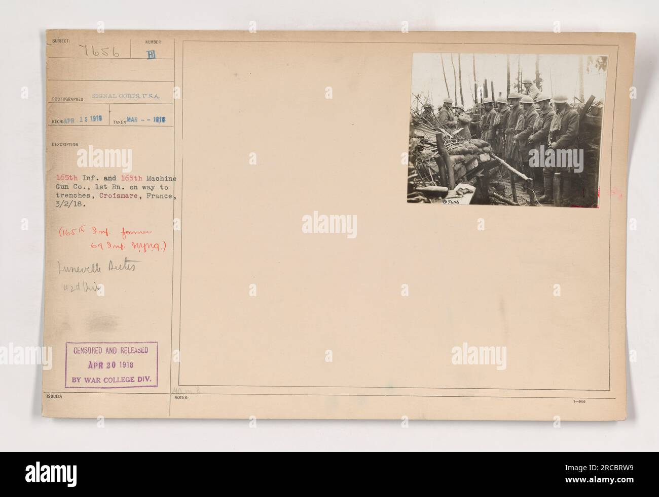 165th infantry regiment hi-res stock photography and images - Alamy