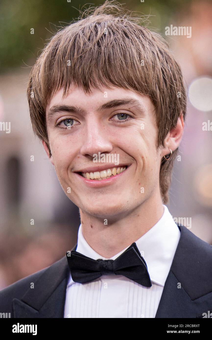 Francis Bourgeois poses for photographers upon arrival at the premiere ...