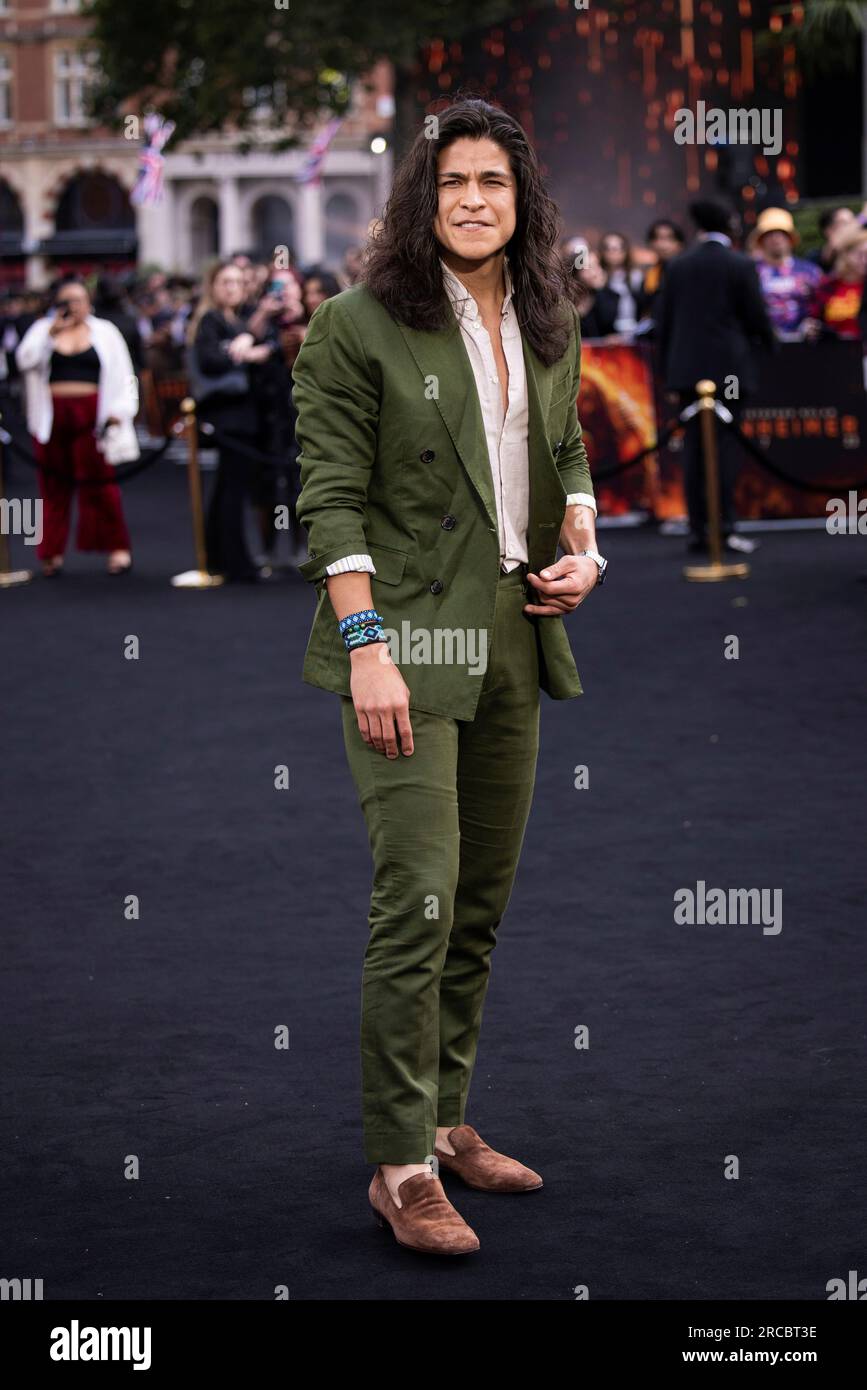 Cristo Fernandez poses for photographers upon arrival at the premiere ...