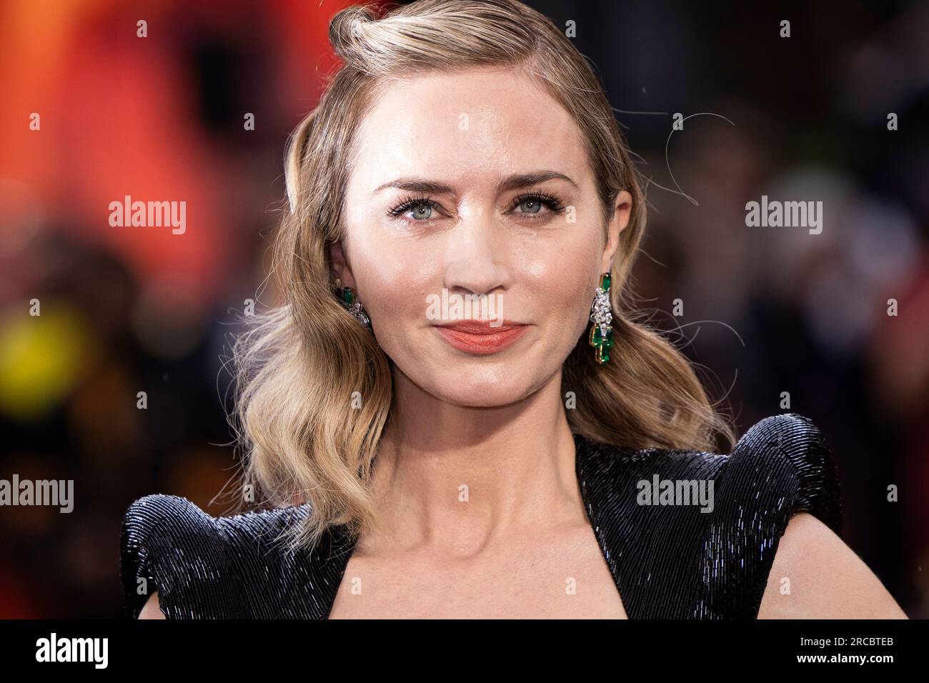 Emily Blunt poses for photographers upon arrival at the premiere for ...