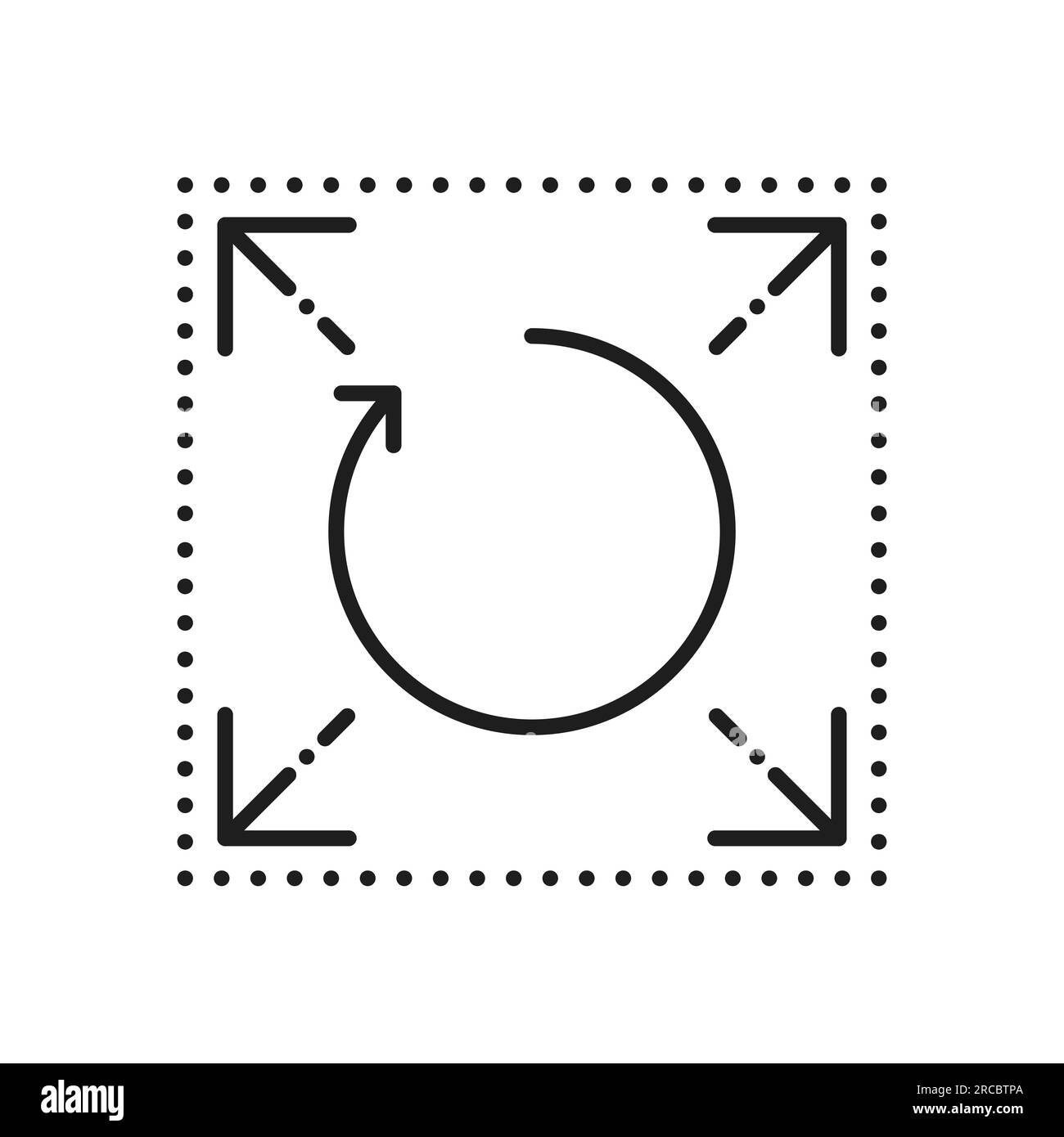 Arrow maximize and rotate icon, arrows expand and resize zoom scale ... Arrow maximize and rotate icon, arrows expand and resize zoom scale ...