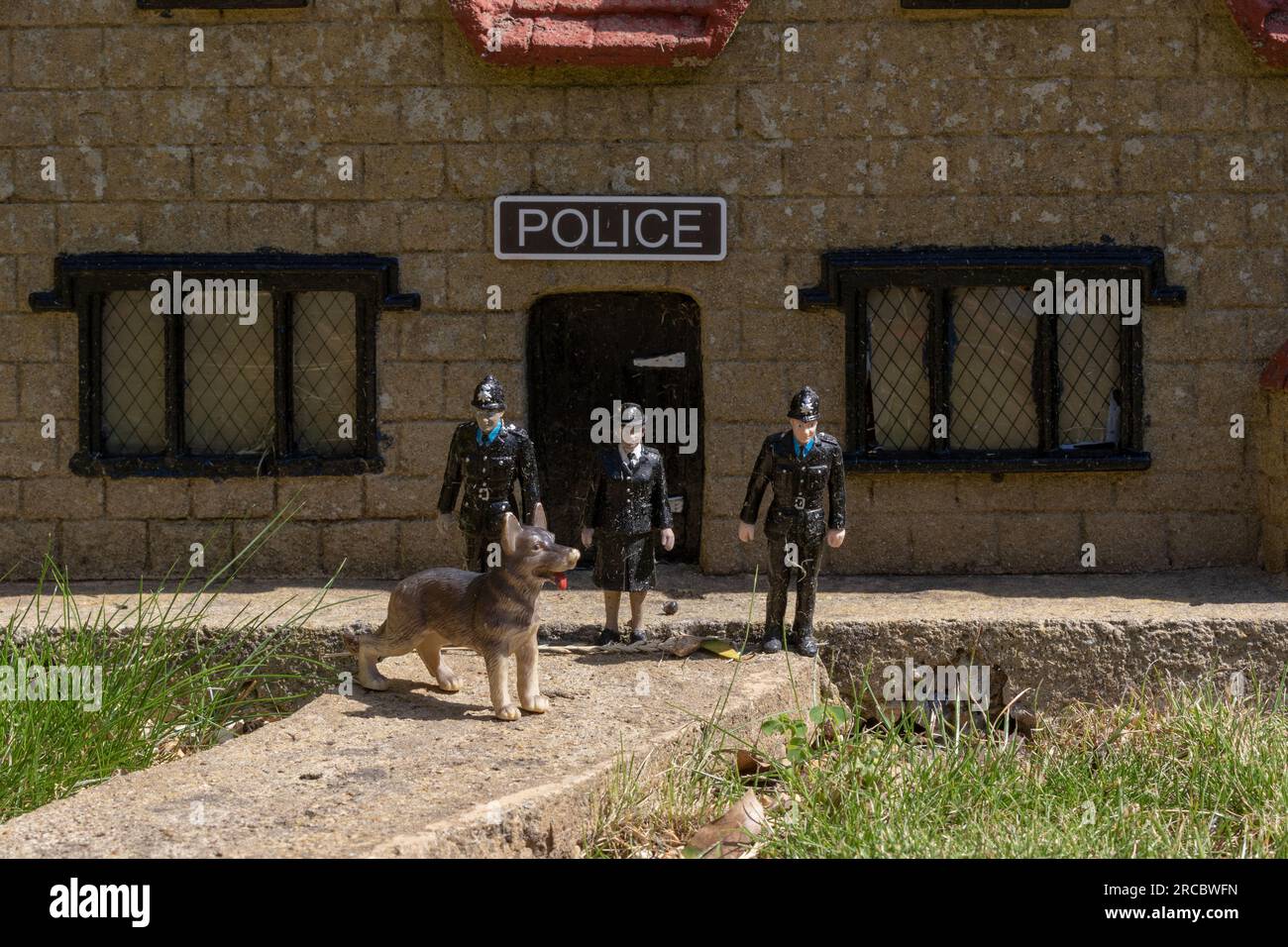 Photo of a miniature town Stock Photo - Alamy