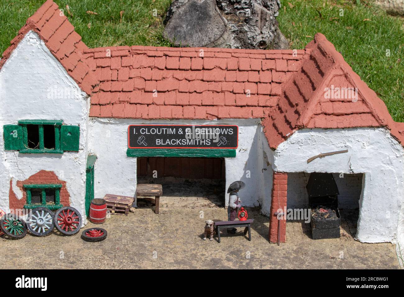 Photo of a miniature town Stock Photo - Alamy