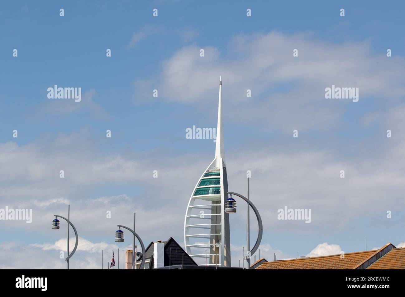 Unique view footage taken in Portsmouth Stock Photo - Alamy