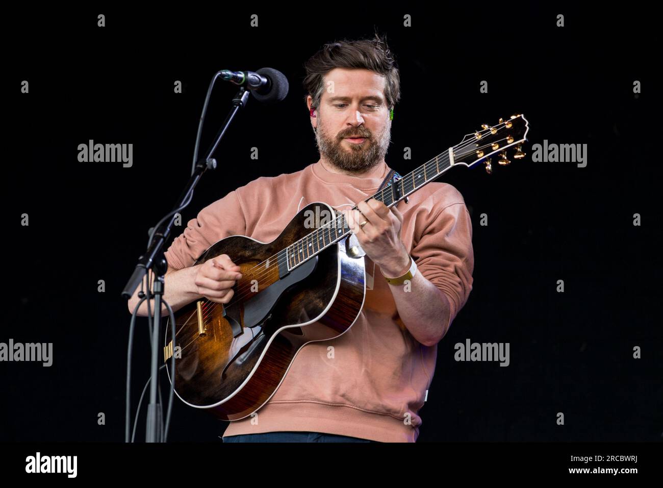 The Kris Drever Band playing live on stage at the 2023 GTSF music ...