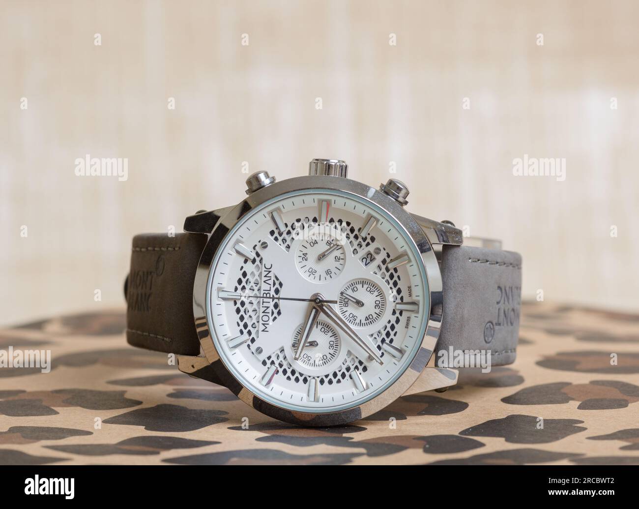 Hand Wrist Watch Time clock Designer classic stylish Stock Photo - Alamy