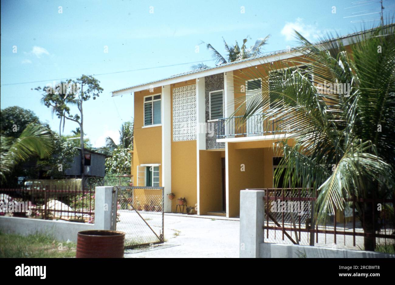 Scenes in Malaysia, Borneo and Brunei in 1980. Including buildings and ...