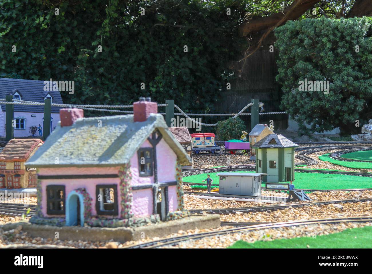 Photo of a miniature town Stock Photo - Alamy