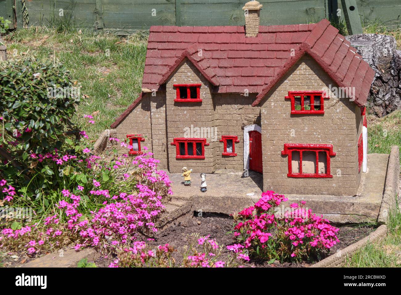 Photo of a miniature town Stock Photo - Alamy