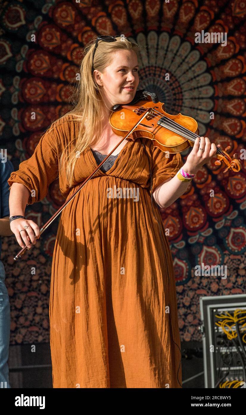 Juniper playing live on stage at the 2023 GTSF music festival ...