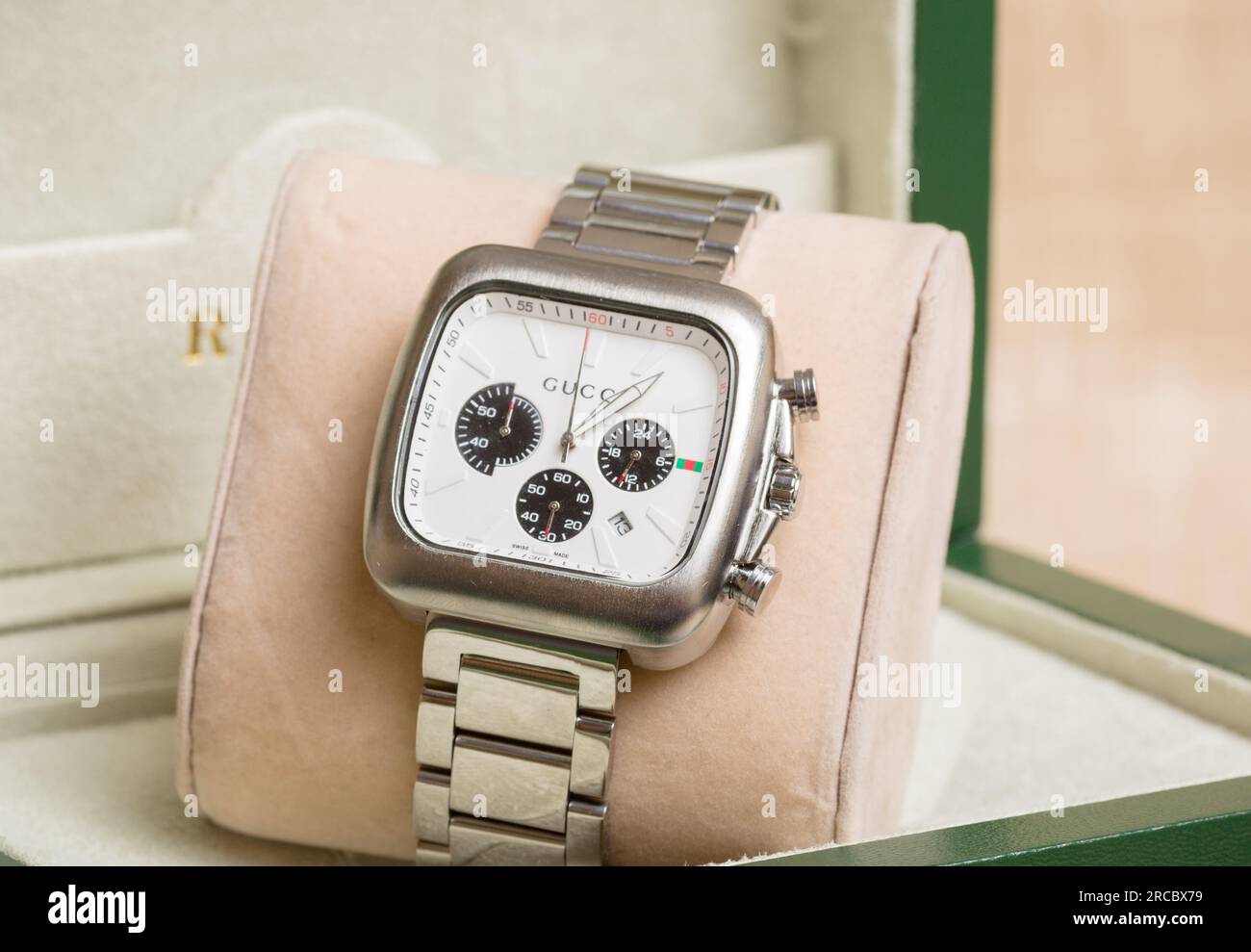 Hand Wrist Watch Time clock Designer classic stylish Stock Photo - Alamy