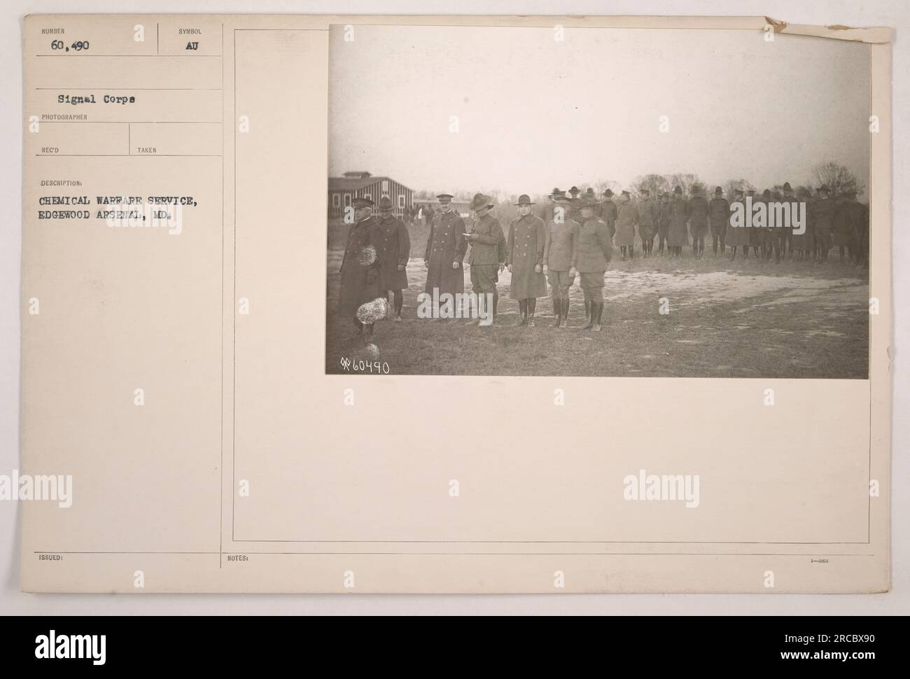Soldiers from the Chemical Warfare Service at Edgewood Arsenal ...
