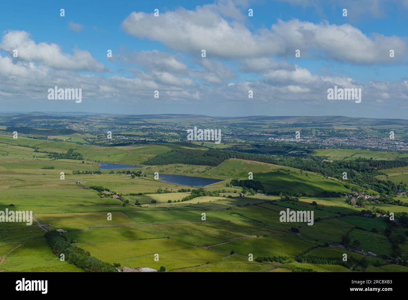 Beautiful view footage taken in North Yorkshire with a camera Stock ...