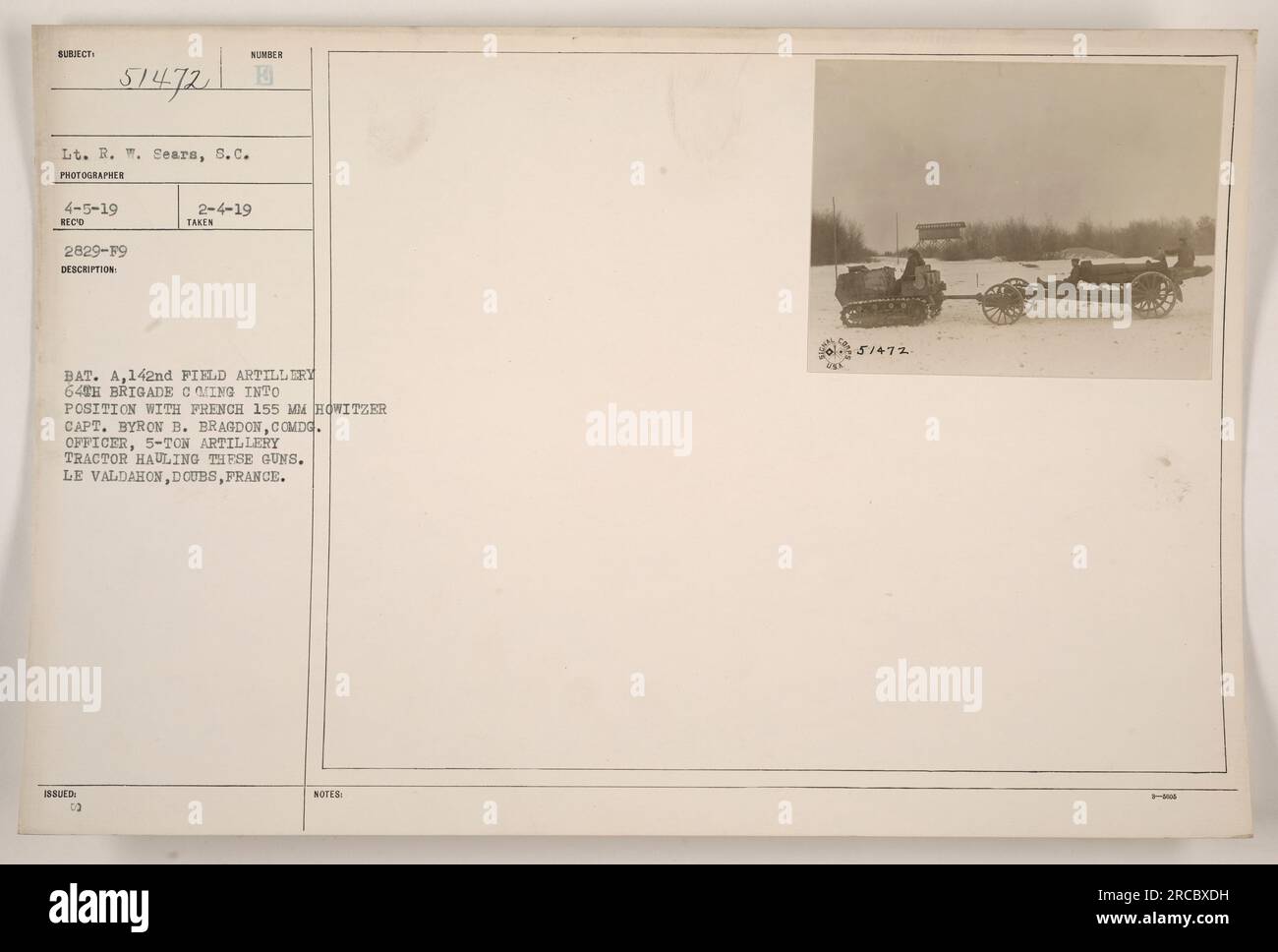 Capt byron b bragdon hi-res stock photography and images - Alamy