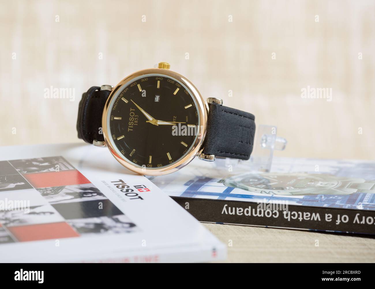 Hand Wrist Watch Time clock Designer classic stylish Stock Photo - Alamy