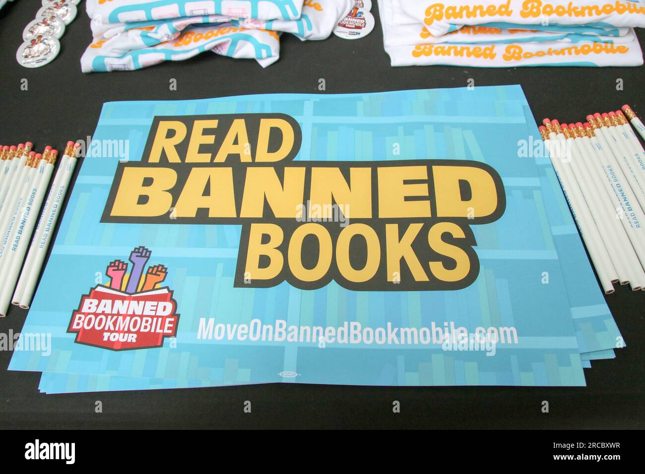 Banned books poster hi-res stock photography and images - Alamy
