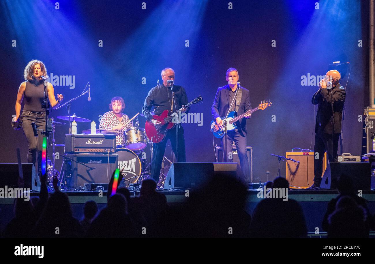 Nine Belox Zero playing live on stage at the 2023 GTSF music festival ...