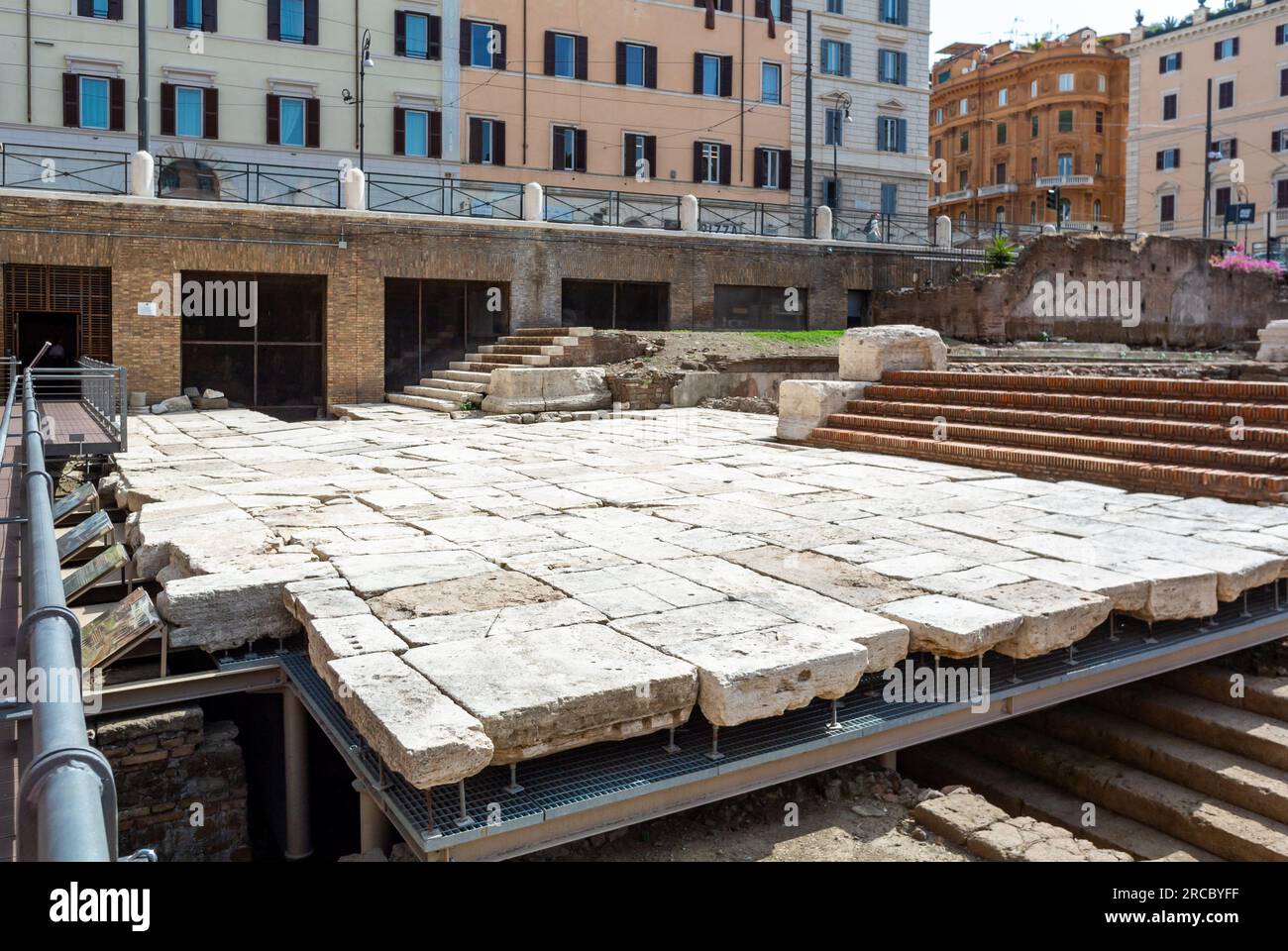 Rome, Lazio, Italy, Largo di Torre Argentina is a square in Rome, Italy ...
