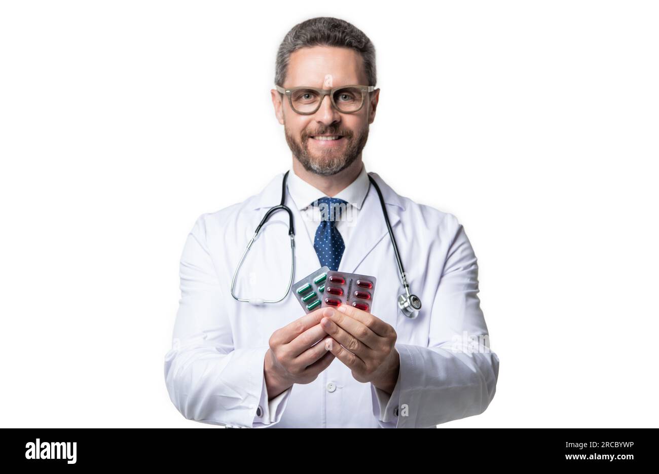 happy medicine doctor with medication on background. photo of medicine ...