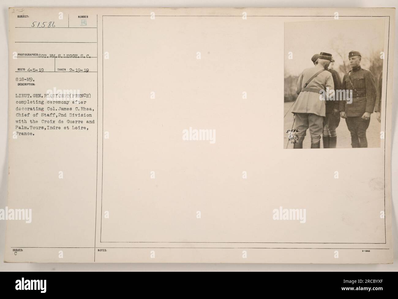 Col james rhea hi-res stock photography and images - Alamy