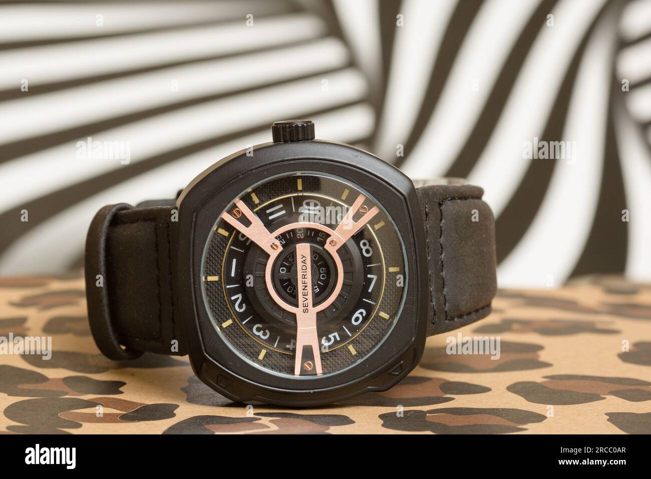 Hand Wrist Watch Time clock Designer classic stylish Stock Photo - Alamy