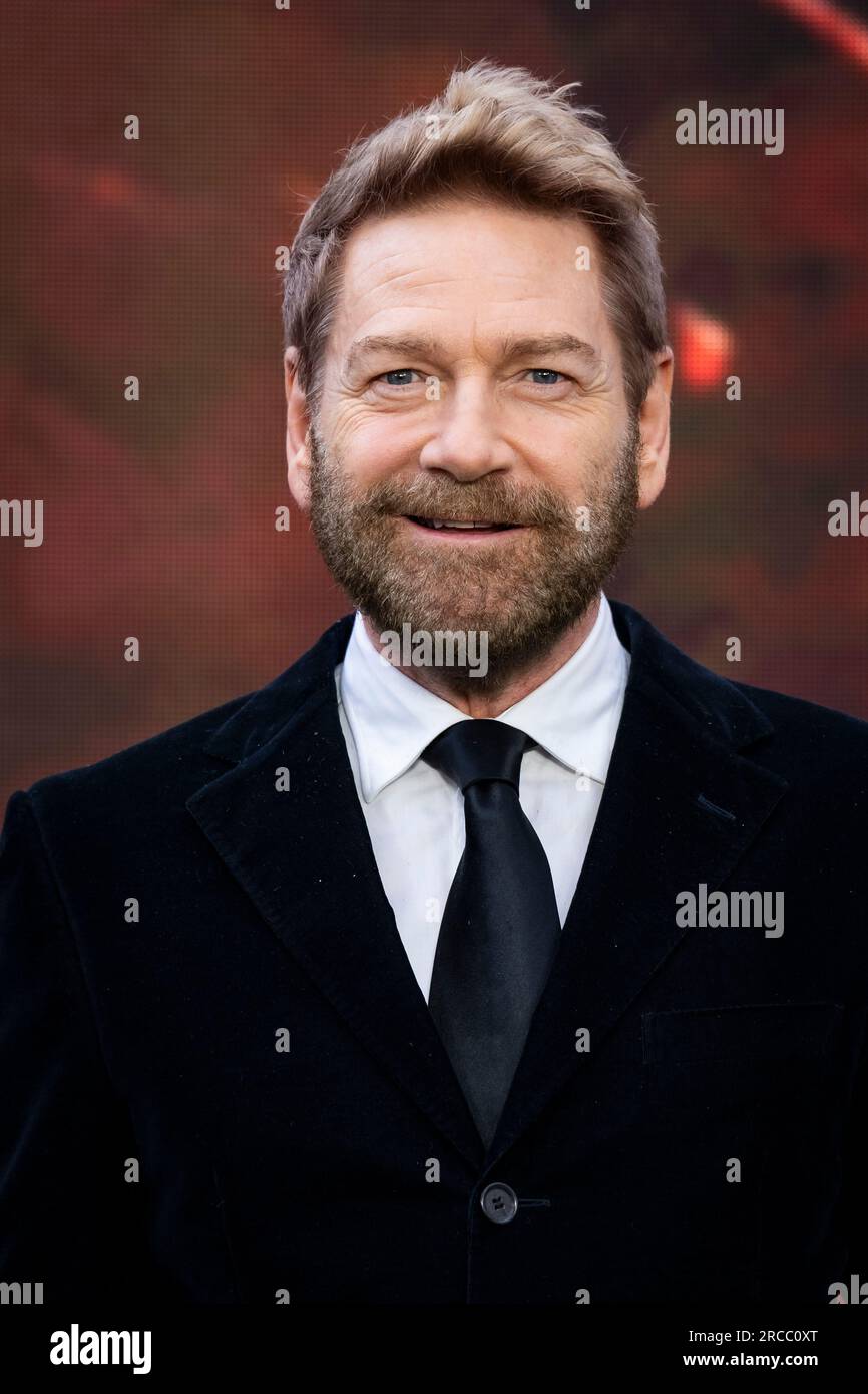 Kenneth Branagh poses for photographers upon arrival at the premiere of ...