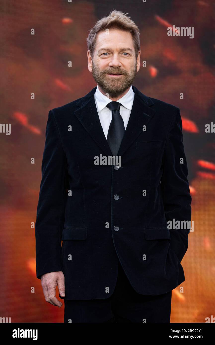 Kenneth Branagh poses for photographers upon arrival at the premiere of ...