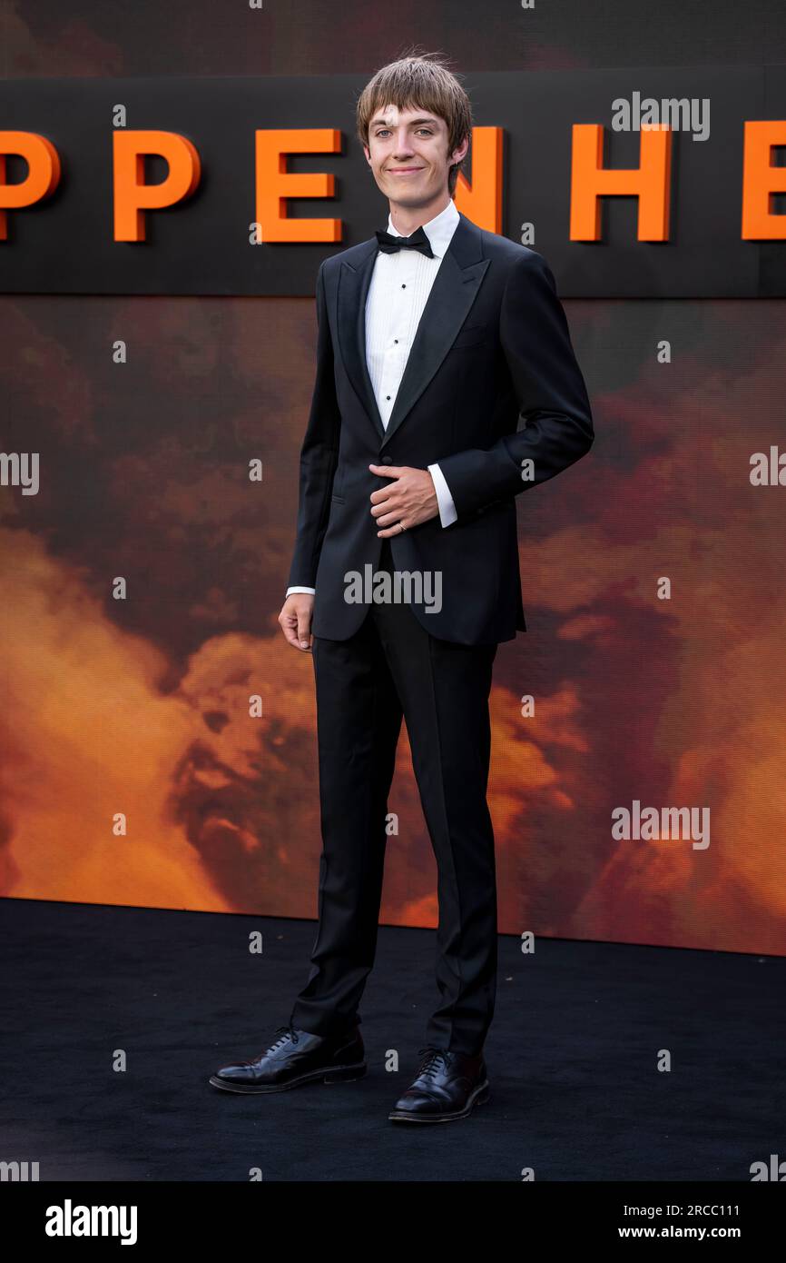 Francis Bourgeois poses for photographers upon arrival at the premiere ...
