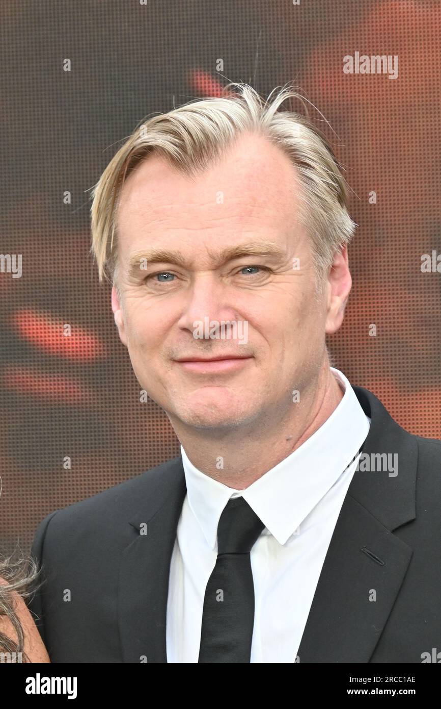London, UK. 13th July, 2023. Christopher Nolan at UK premiere of ...