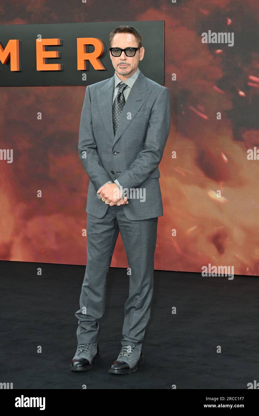 Oppenheimer robert downey jr hi-res stock photography and images - Alamy