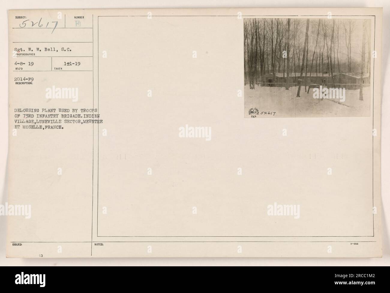 Troops of the 73rd Infantry Brigade at the indien village in the ...