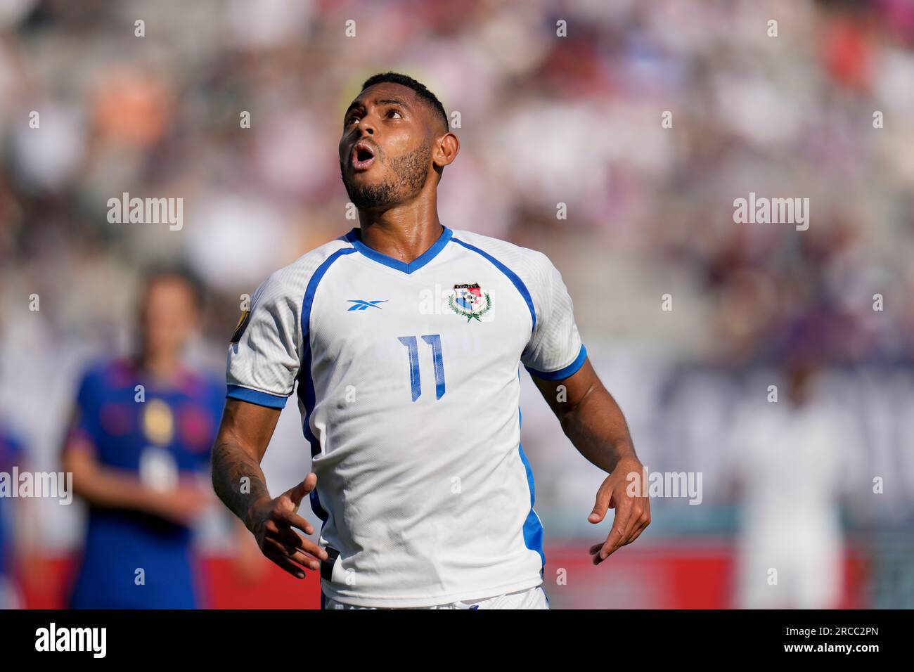 Panama forward Ismael Díaz during the first half of a CONCACAF Gold Cup ...