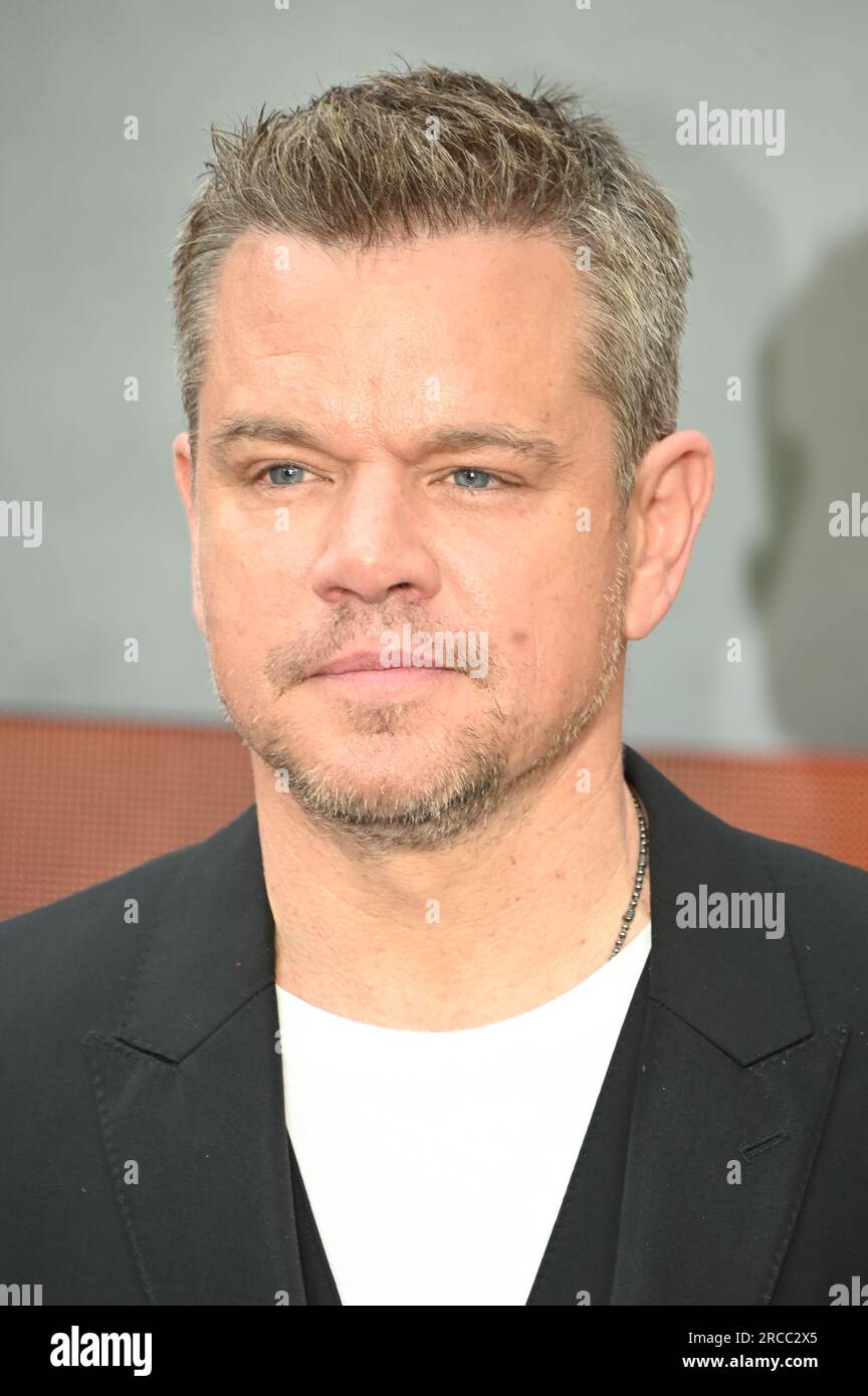 Oppenheimer 2023 matt damon cillian hi-res stock photography and images ...