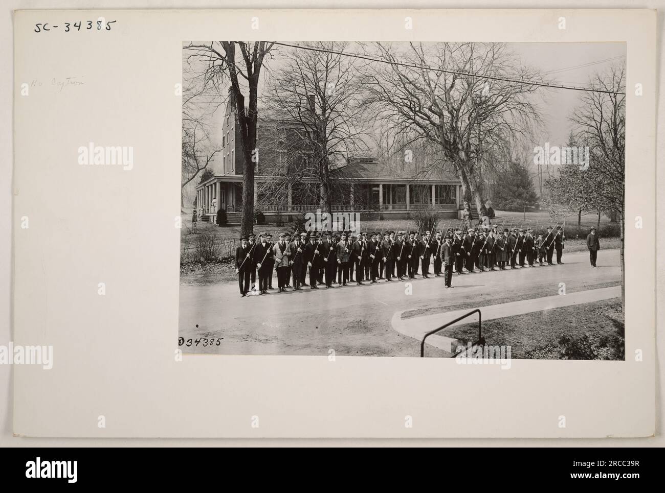 Soldiers conducting a search and rescue operation in a war-ravaged town ...