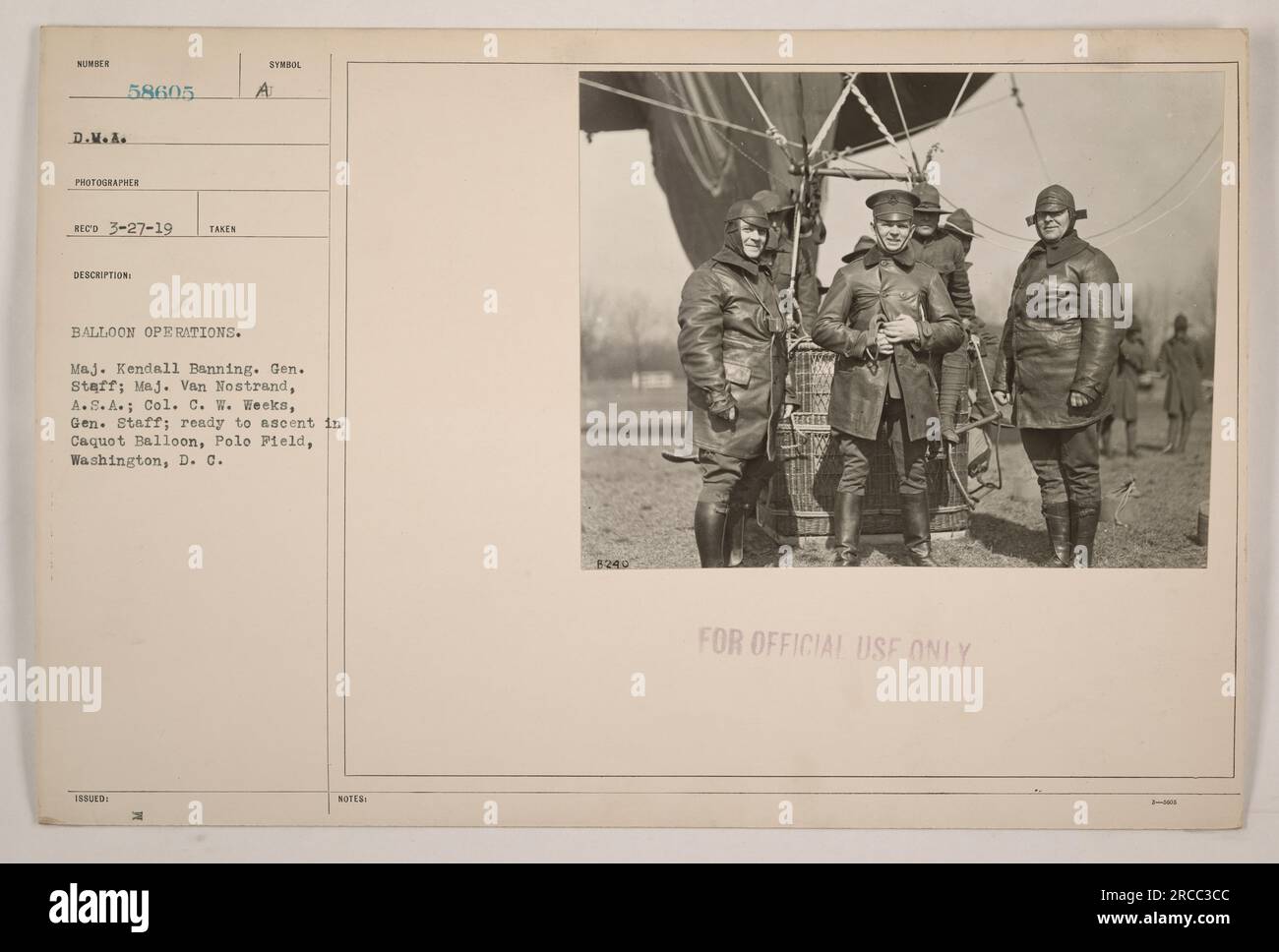 American military balloon operations hi-res stock photography and ...