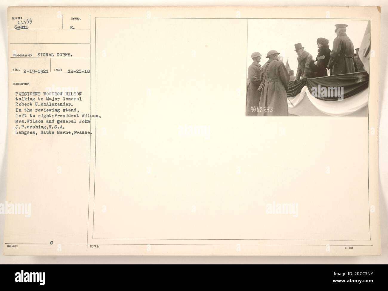 Major general robert u mcalexander hi-res stock photography and images ...