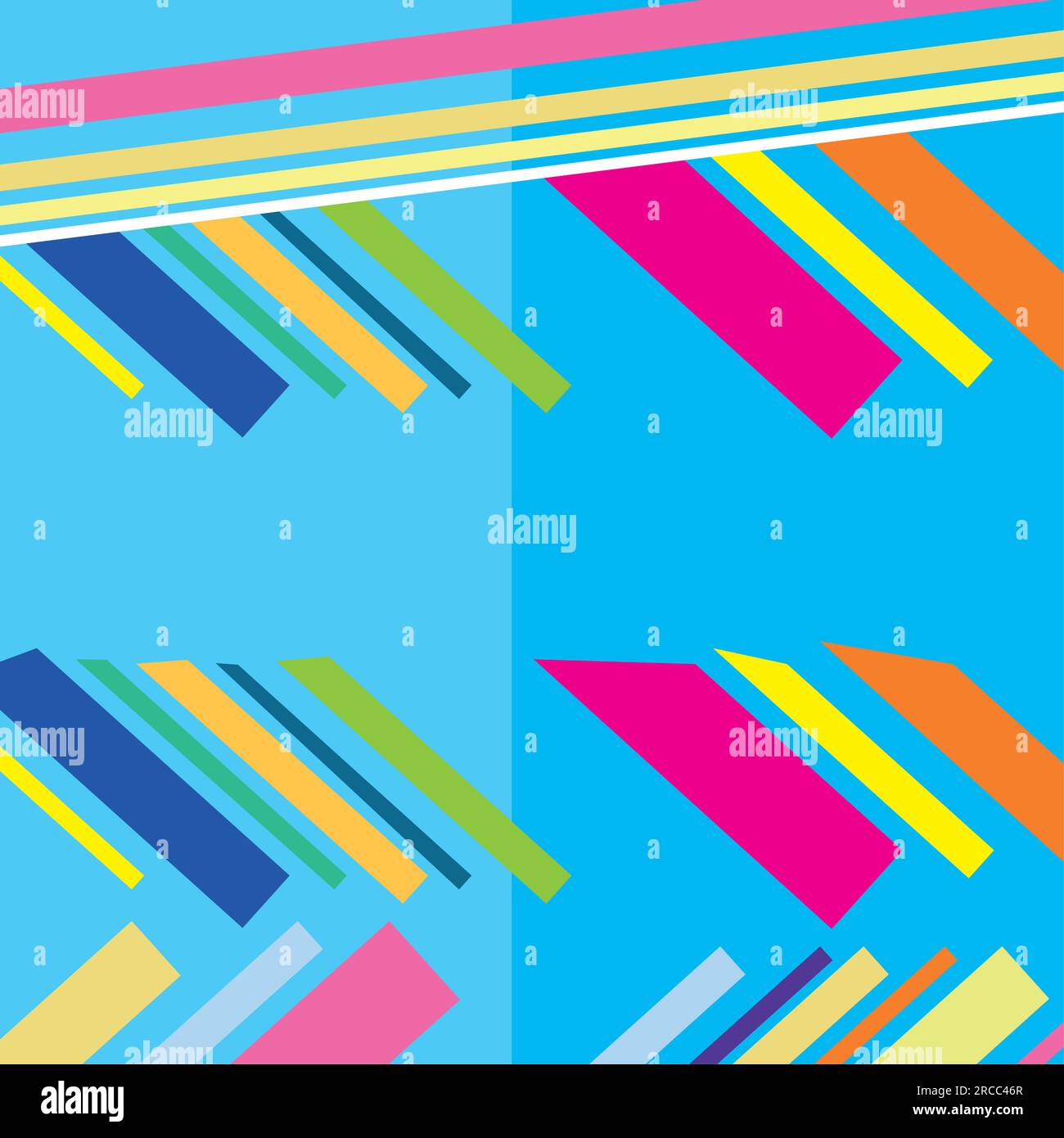 Colored vibrant retro nostalgic background Vector Stock Vector Image ...